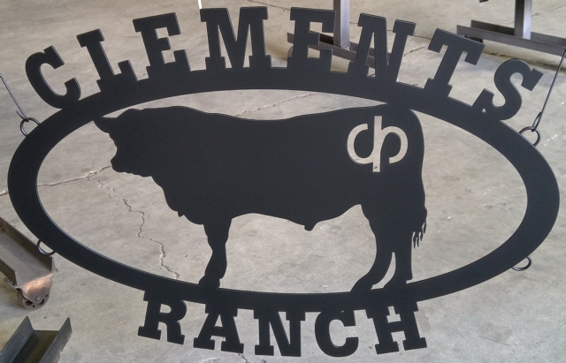 CUSTOM RANCH & FARM SIGNS - Ignition Metal Art Design